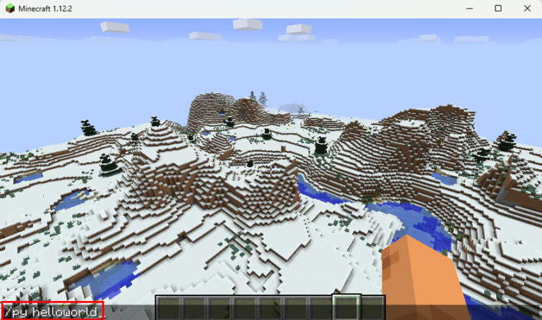 [Minecraft] Pythonスクリプトを動かしてみよう！ | Infomisc