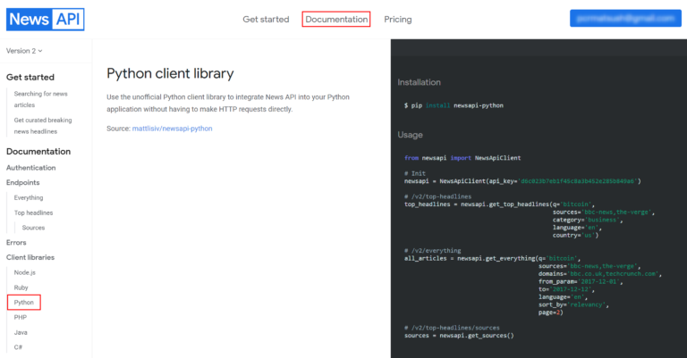 [Python] News APIからニュース記事を検索する | Infomisc
