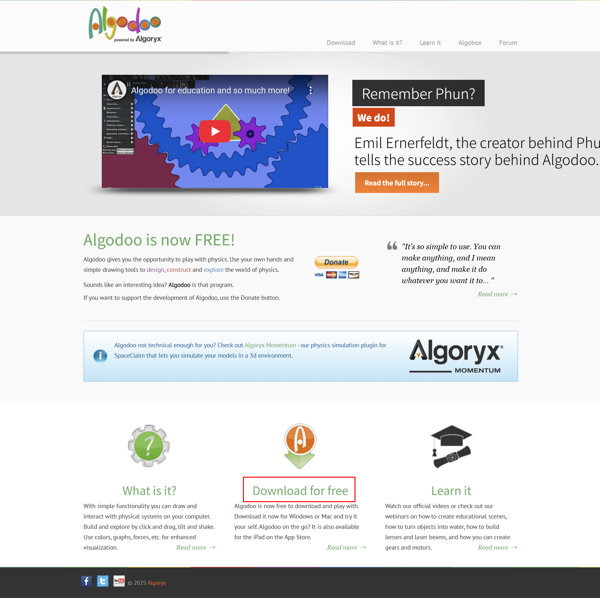 [プログラミング] 2D物理シミュレーションソフトAlgodooをインストールしてみる | Infomisc